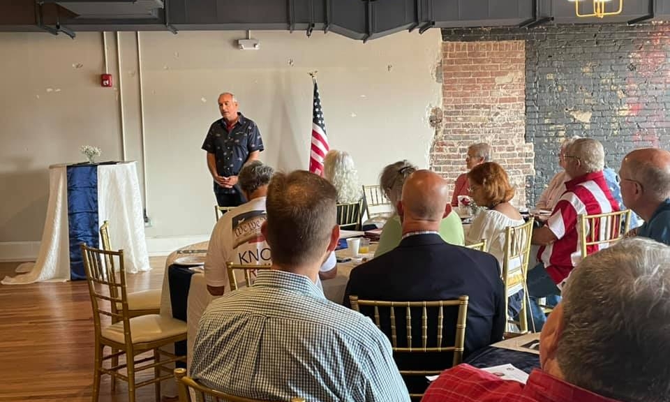 Col Casey Wardynski Campaigns In Florence
